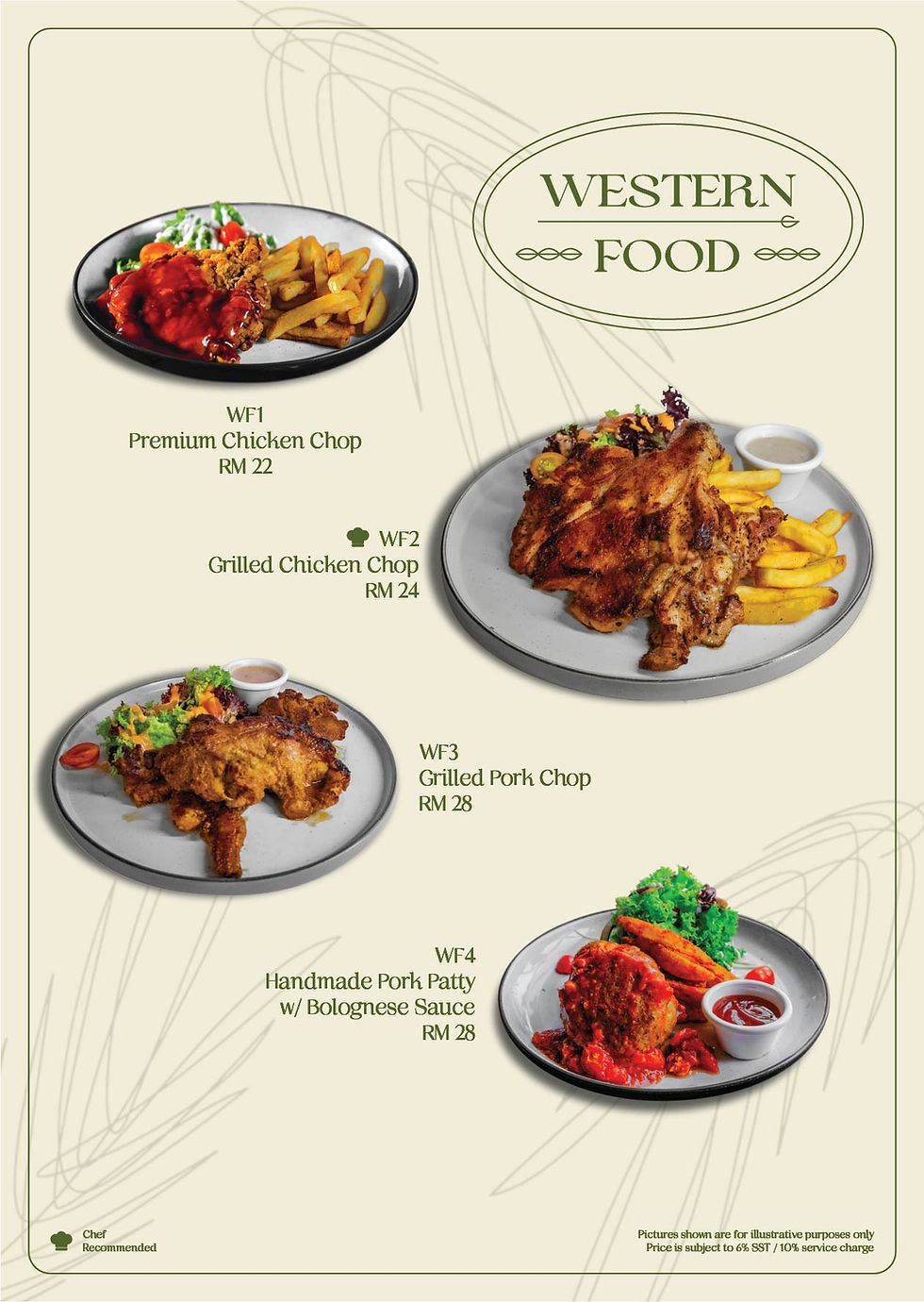 Dine In Menu | Mysite